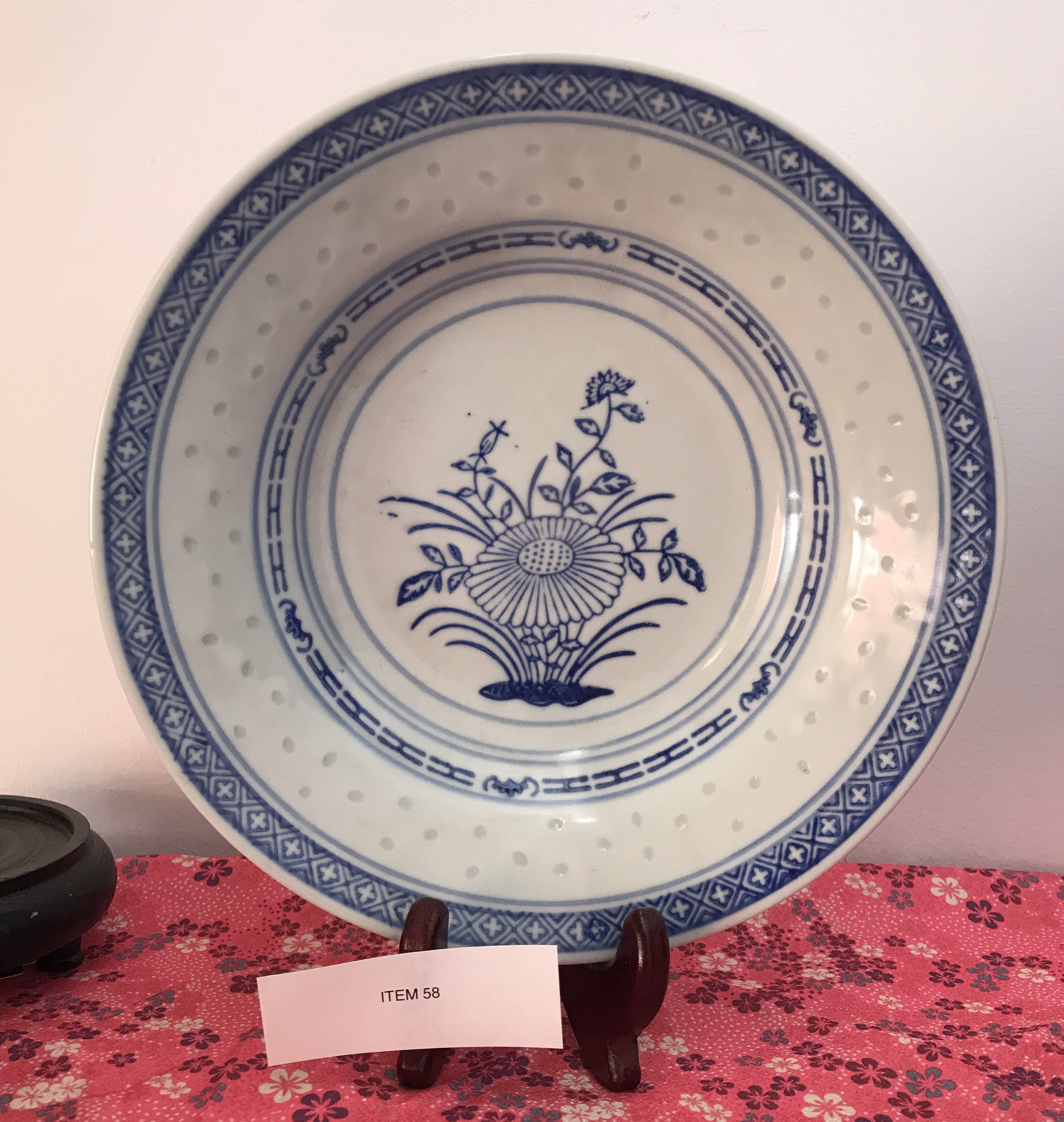 Home & Living Made in China Vintage Rice Porcelain Dinnerware Plates ...