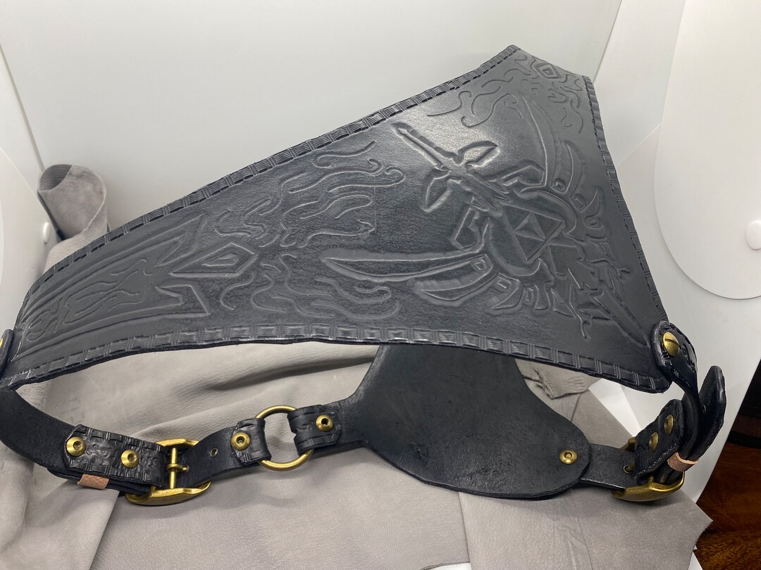 Leather Chest Plate/harness, Wax Boiled and Handmade. Made to Order ...