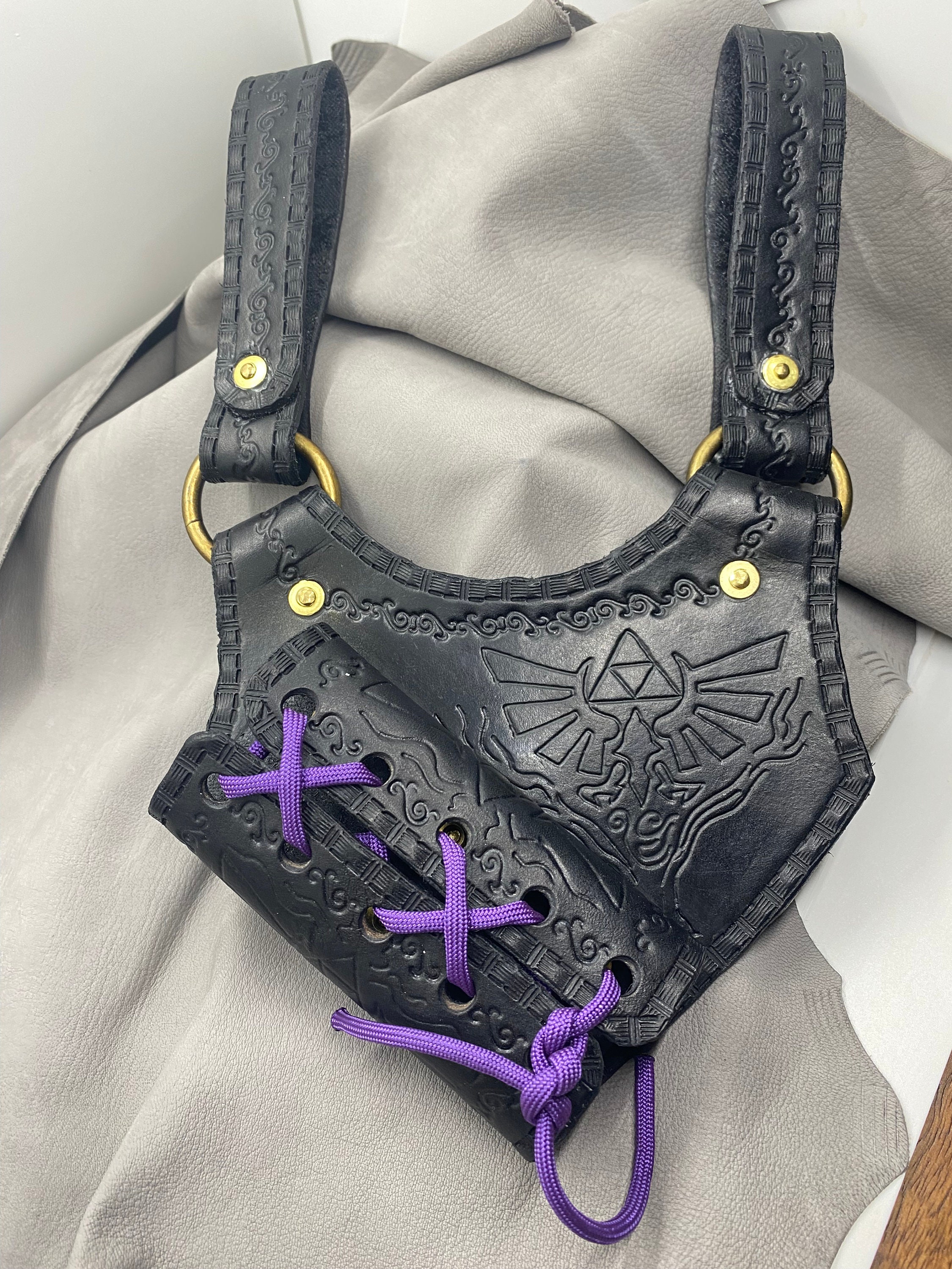 Leather Sword Frog, Wax Boiled and Handmade. Made to Order With Custom ...