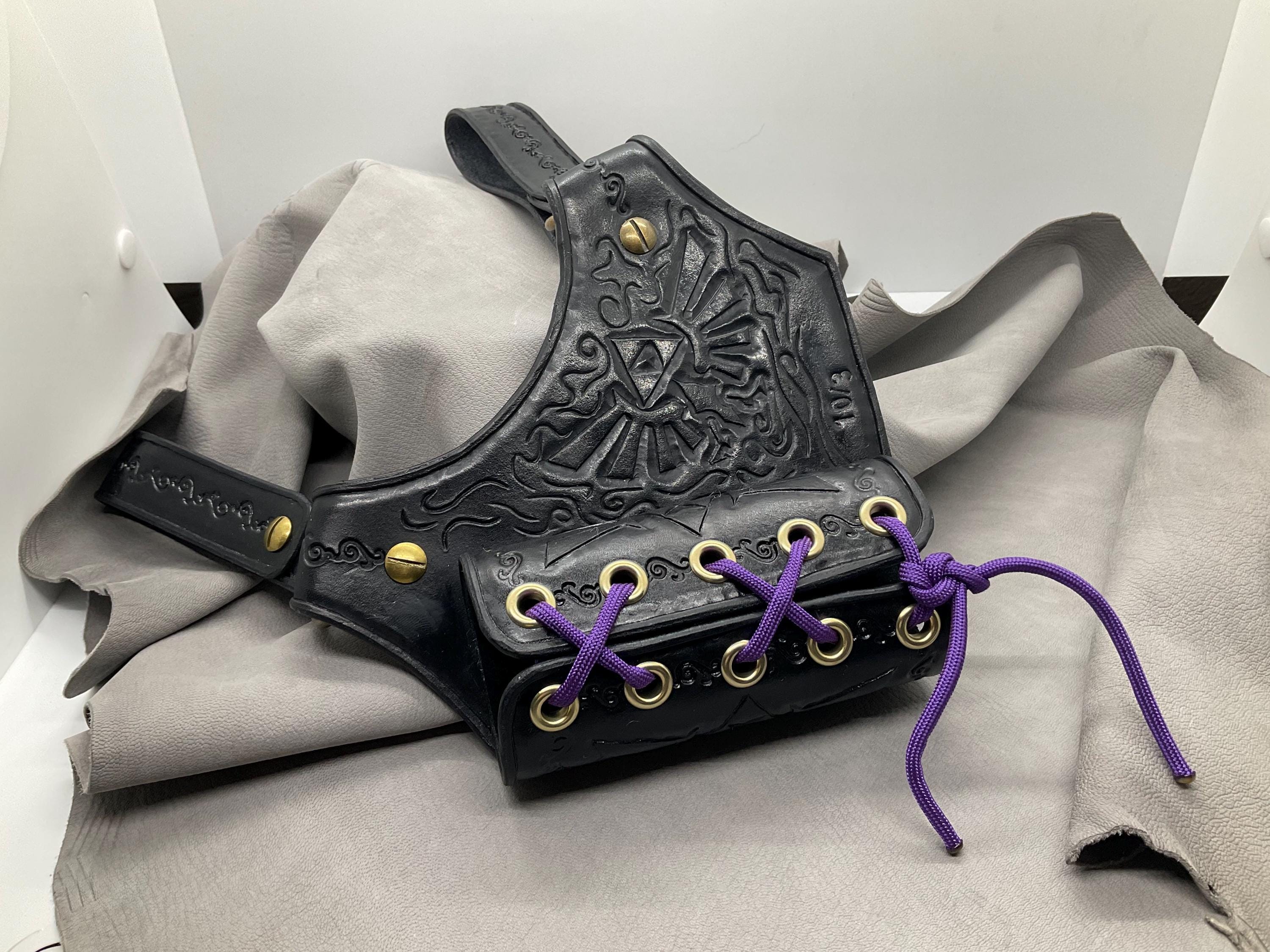 Leather Sword Frog, Wax Boiled and Handmade. Made to Order With Custom ...