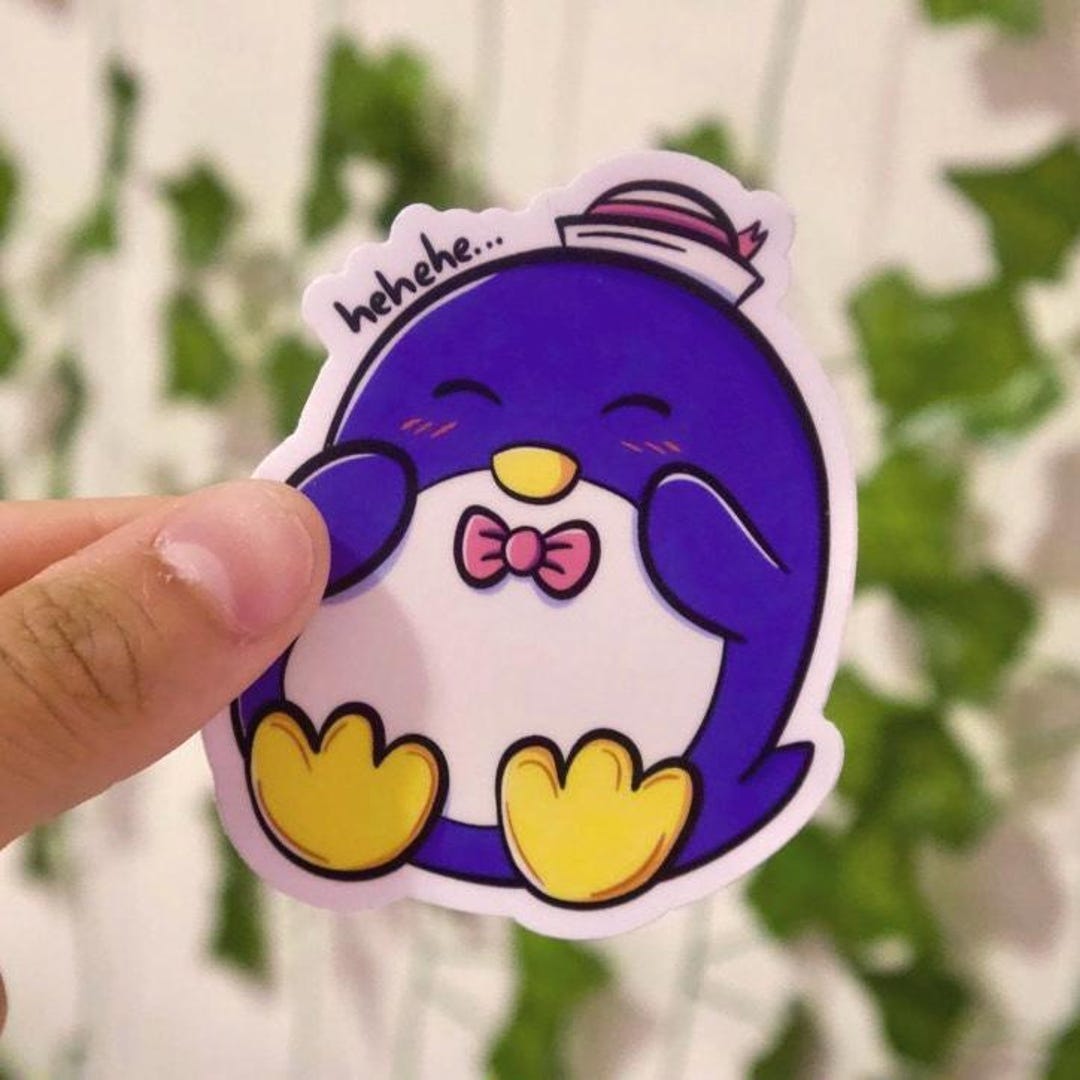 Hehehe... Sticker - Etsy