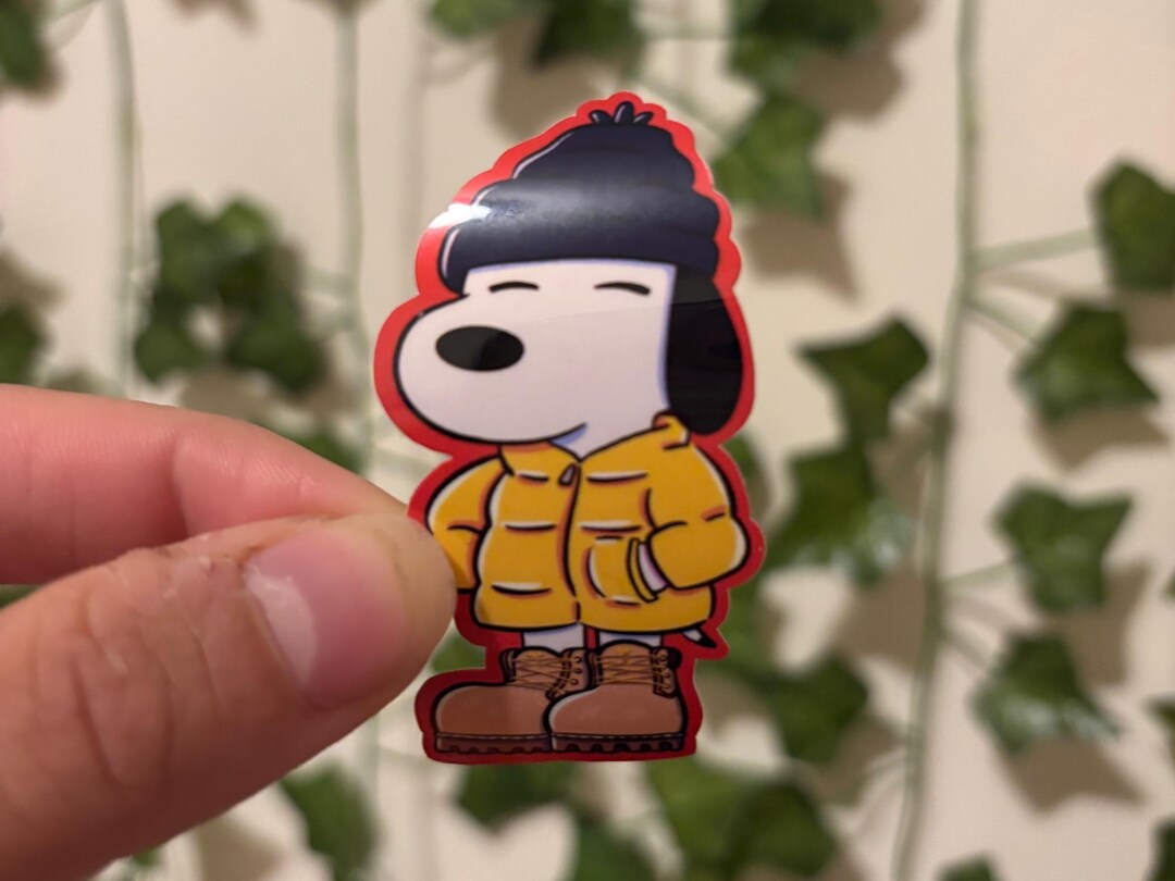 Puffer Jacket Snupi Sticker - Etsy