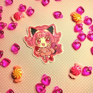 Mew Mew Power - Chibi Holographic Stickers - Etsy