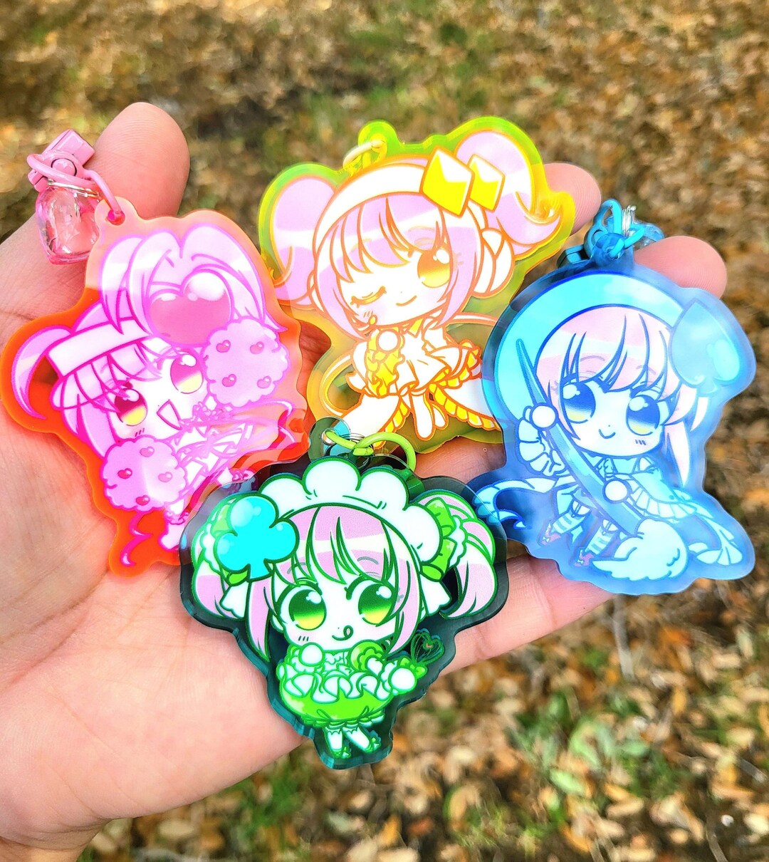 Guardian Chara Tiny Fairy's Born From Eggs Acrylic Charms 2.5 - Etsy