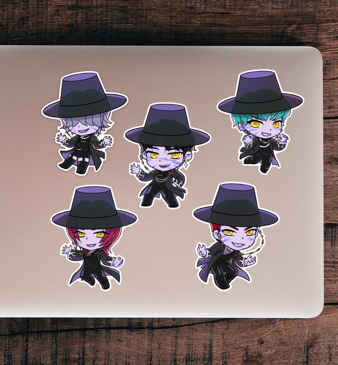 Saja Boys - Kpop Idol Stickers , Your Idol Version - Etsy