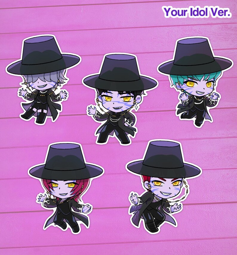 Saja Boys - Kpop Idol Stickers , Soda Pop Version - Etsy