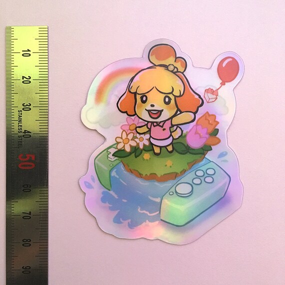 Materials Paper, Party & Kids Animal Crossing Holographic Isabelle ...