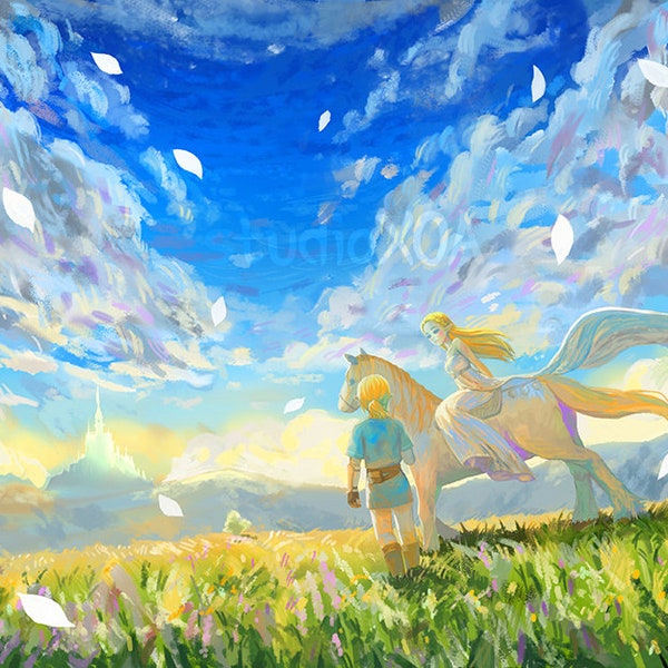 Aesthetic Zelda Poster - Etsy