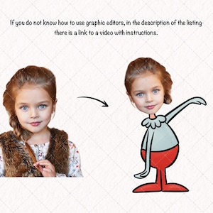 Whoville Characters, Add Your Own Photo, Christmas Decoration - Etsy