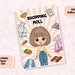 Blythe Paper Doll, Printable Girl Busy Book Activity, Dress up Cut Out Doll - Etsy