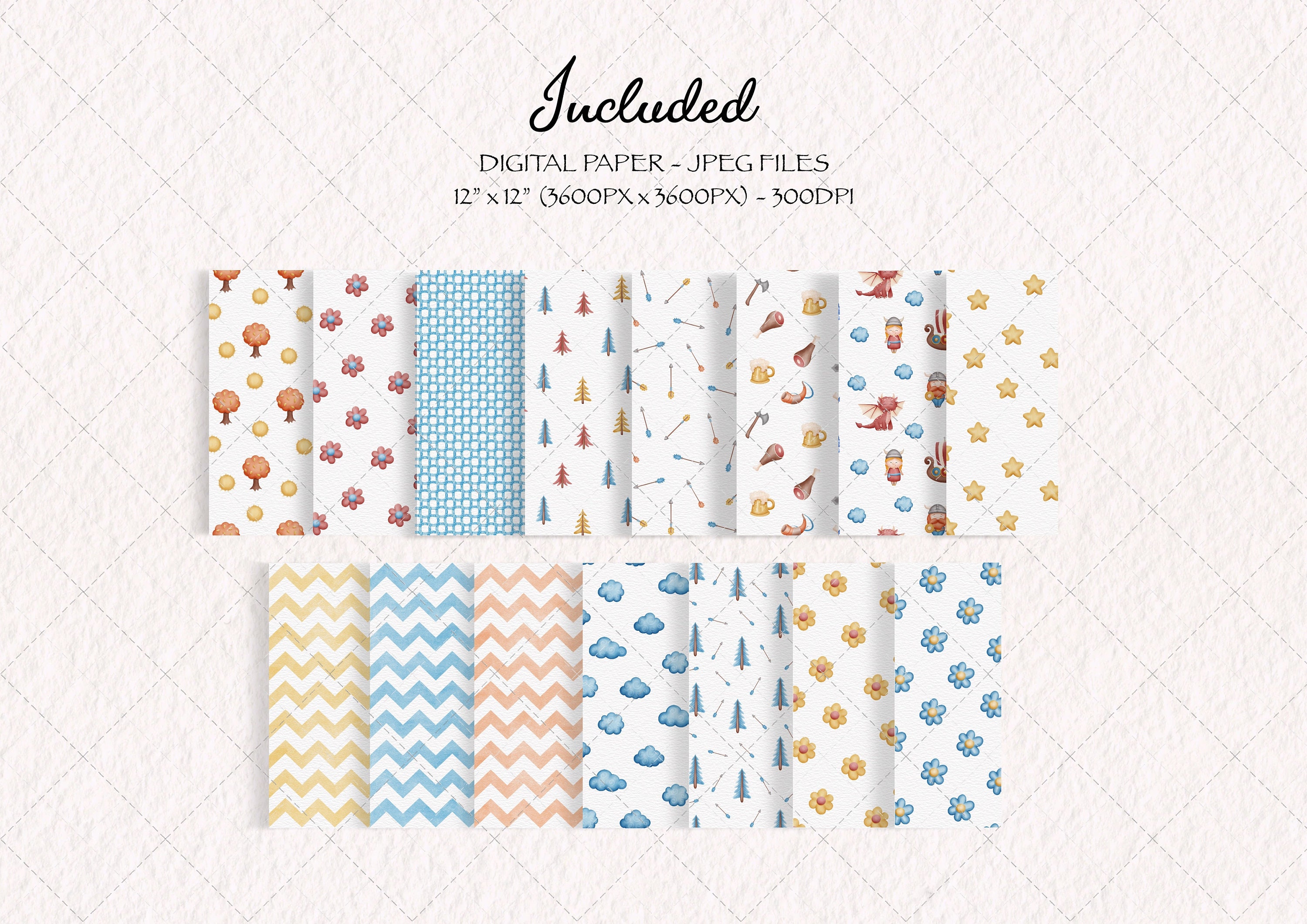 Viking Clipart PNG Digital Paper Sticker for Scrapbook - Etsy