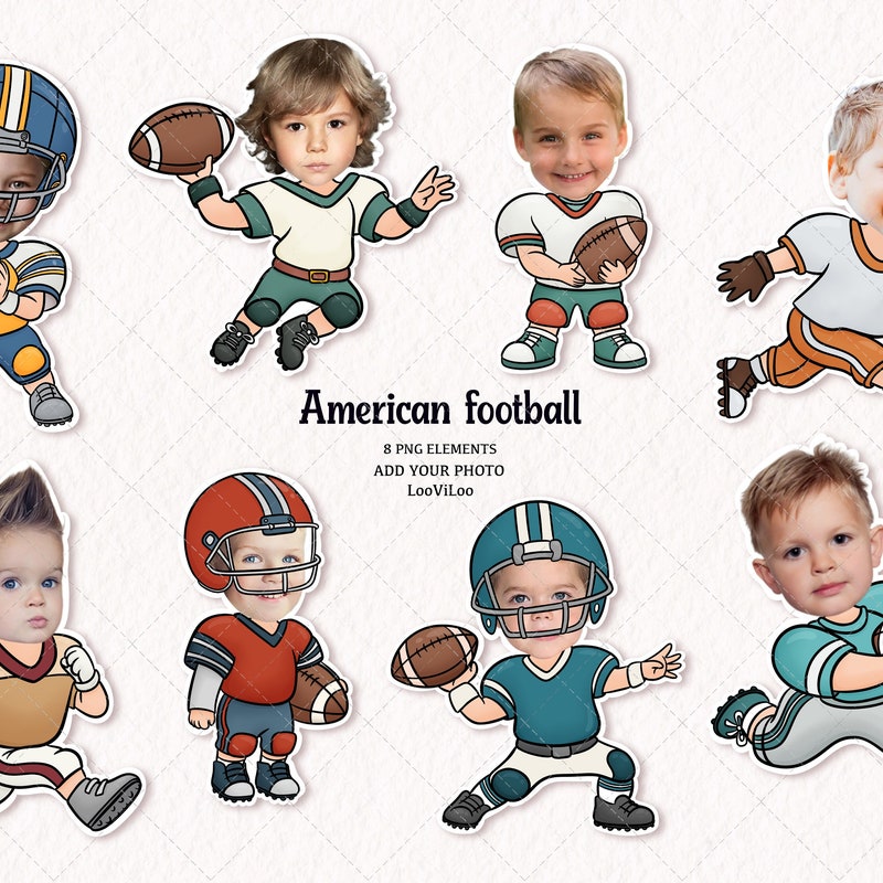 Football Cutouts - Etsy