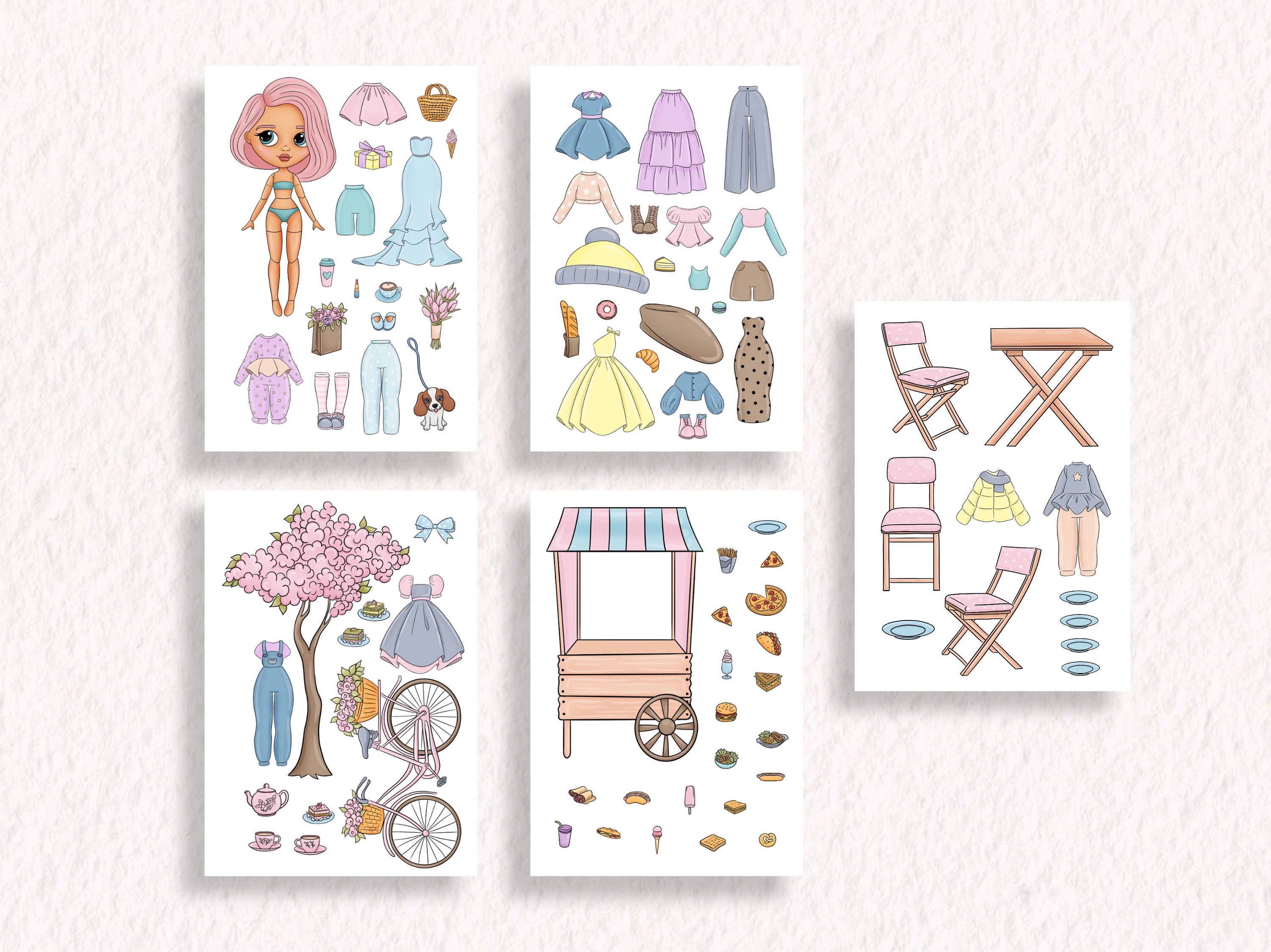 Printable Paper Doll Blythe Digital PDF Instant Download - Etsy