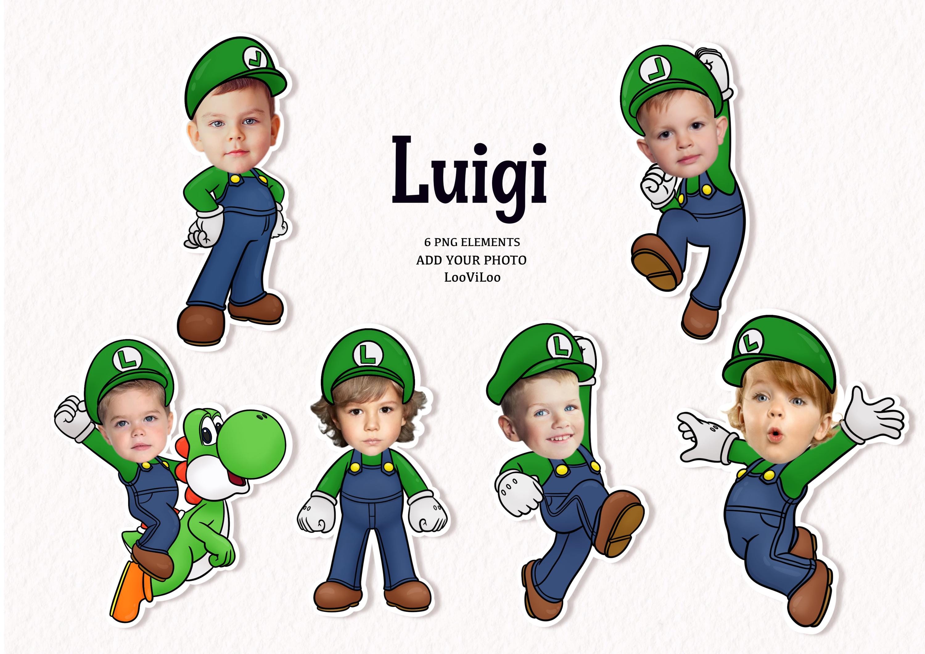 Luigi, Add Your Own Photo - Etsy