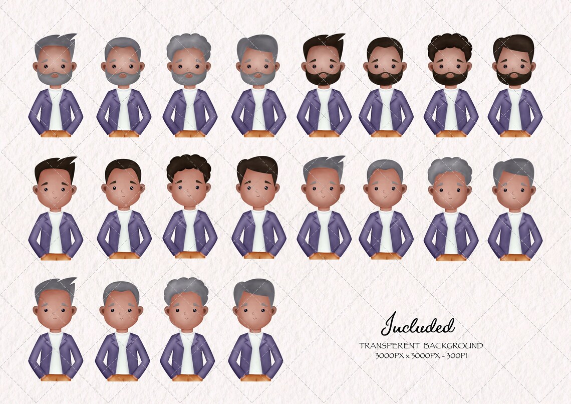 Fathers Day Clipart, Dad PNG, Sublimation Graphics, Daddy Illustration ...