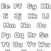 Printable ABC Coloring Book for Kids – Digital Download Alphabet ...