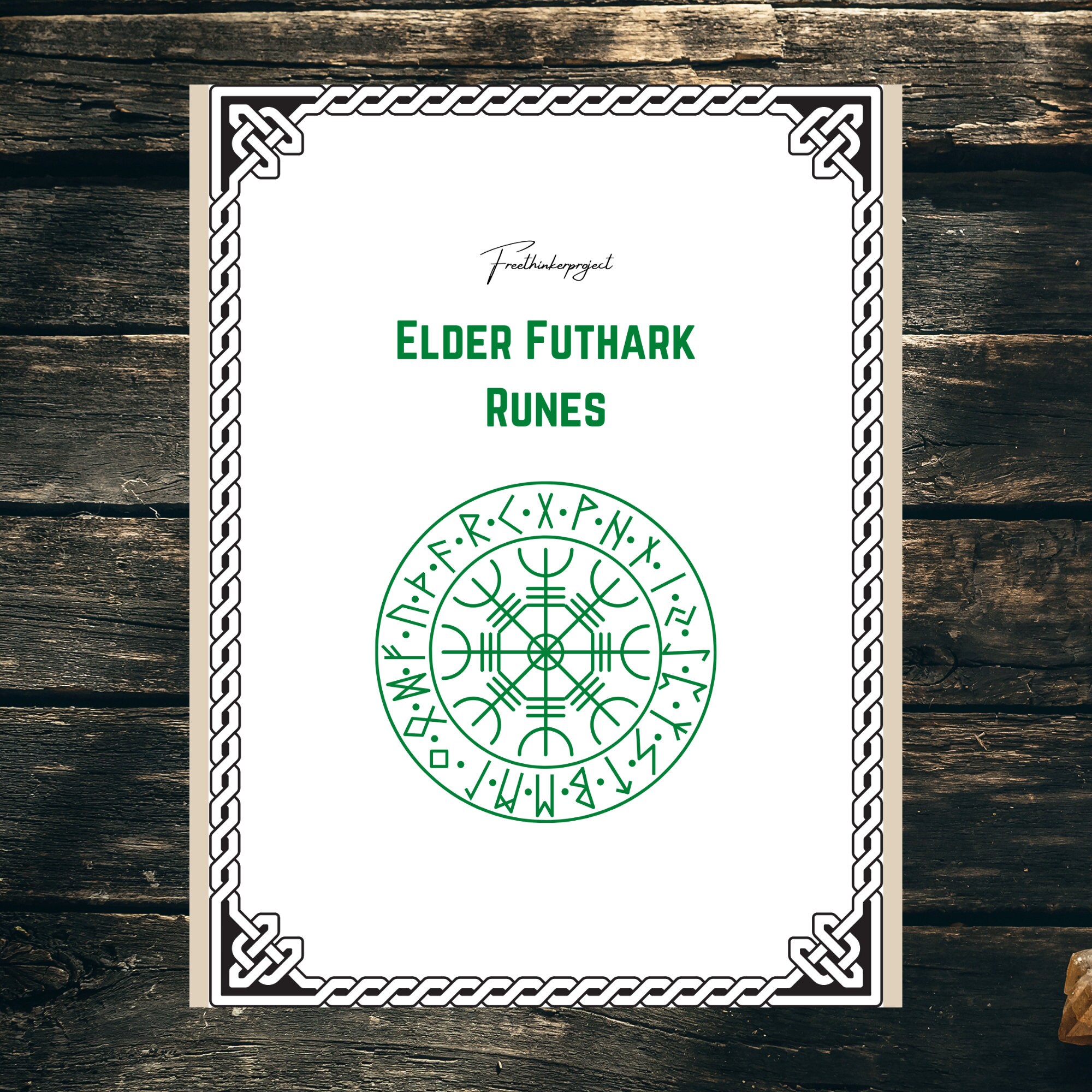 Elder Futhark Runes Digital Download / Divination / Runes / - Etsy Canada