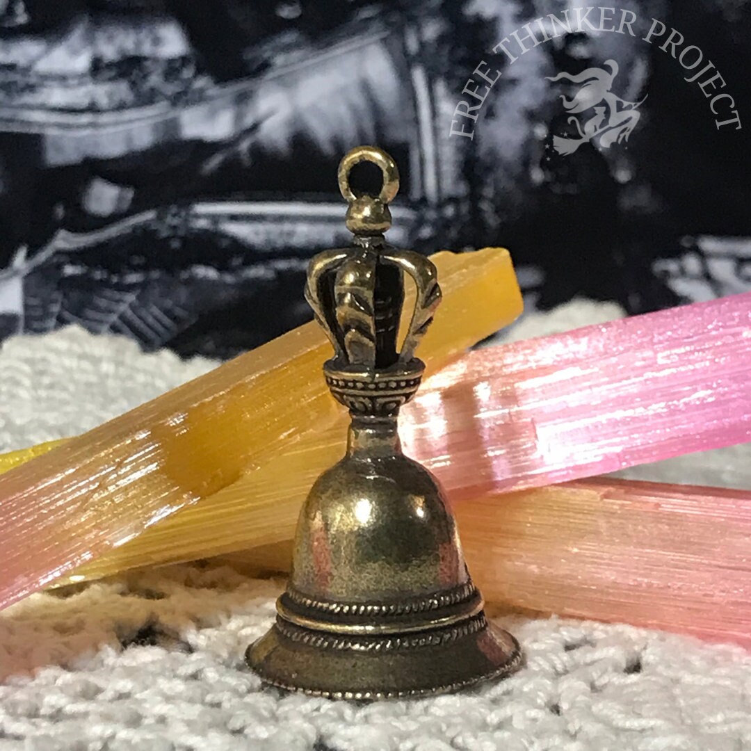 Small Bronze Altar Bell Witch Bell Cleansing Bell Hand Bell - Etsy ...