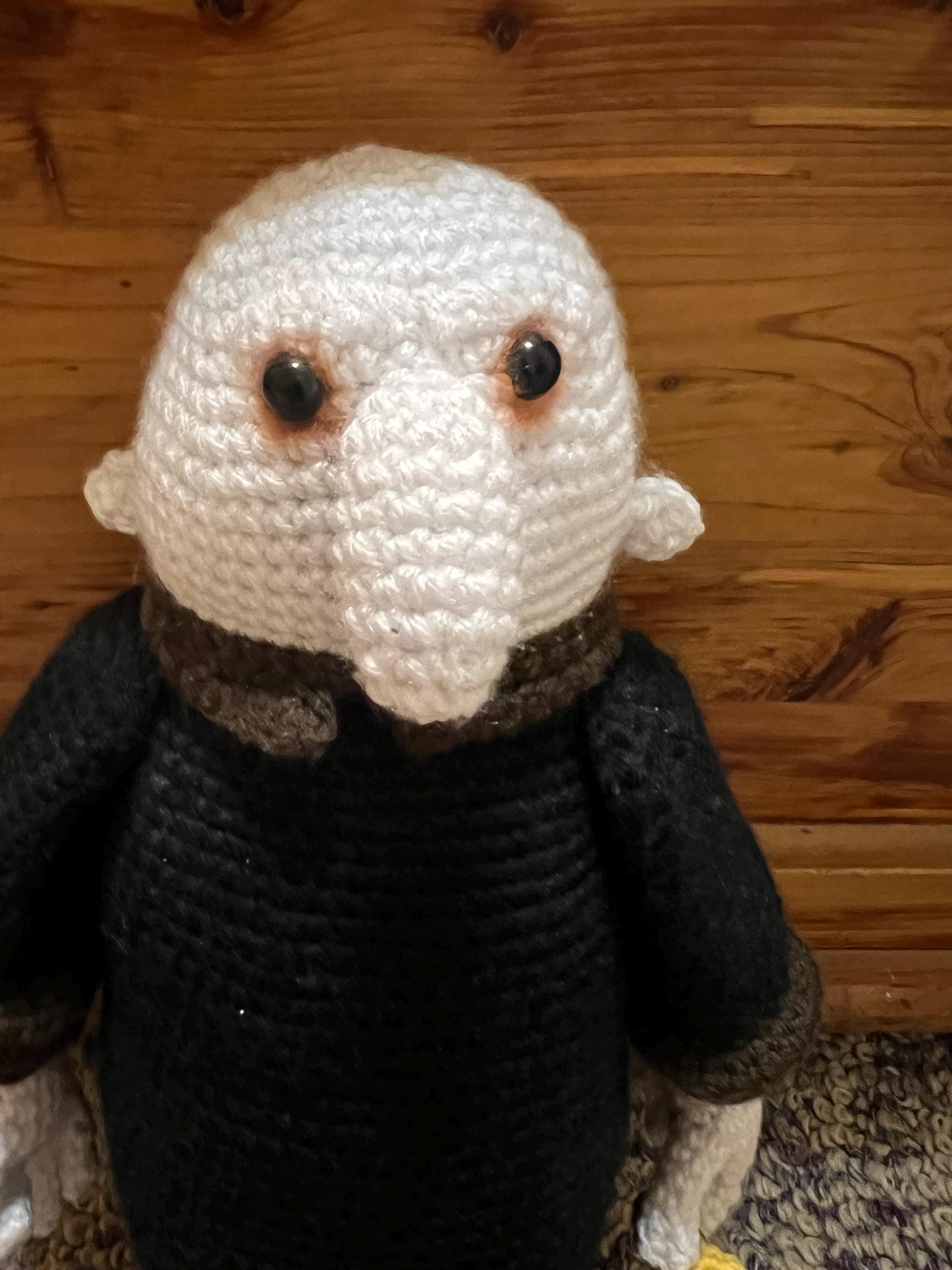 Crochet Uncle Fester From the Addams Family - Etsy