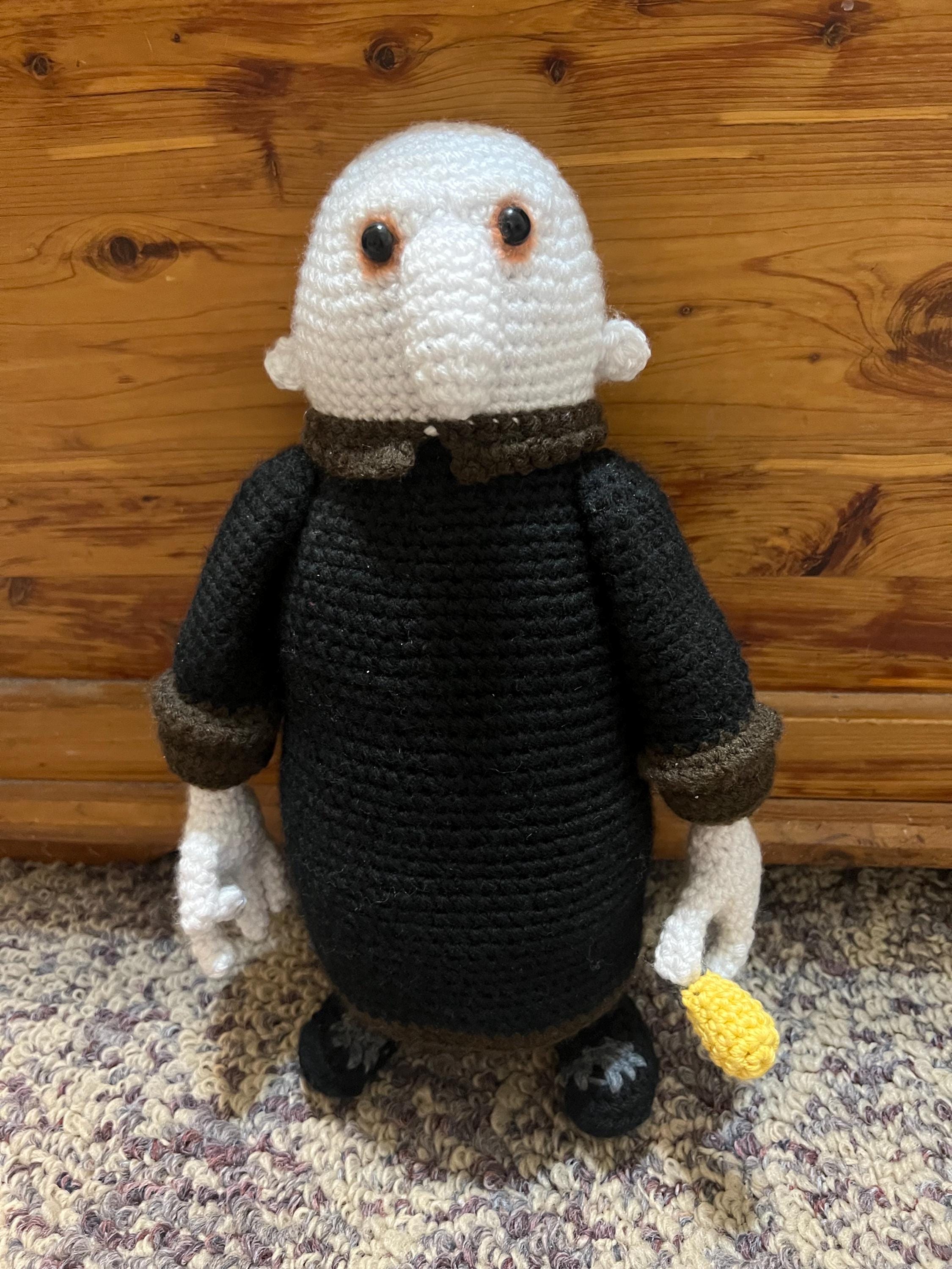 Crochet Uncle Fester From the Addams Family - Etsy