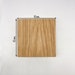 Square Wooden Handles, Cabinet Pulls, in Oak, Walnut, Mahogany, Pine ...