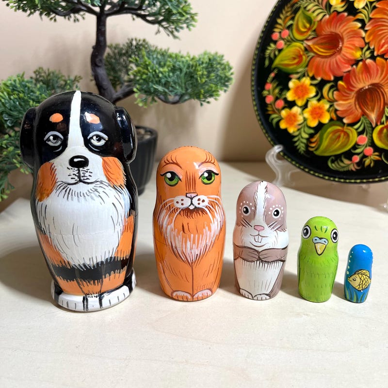 Animal Matryoshka - Etsy