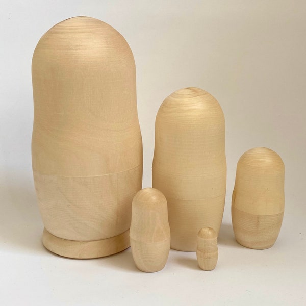 Wood Nesting Dolls - Etsy