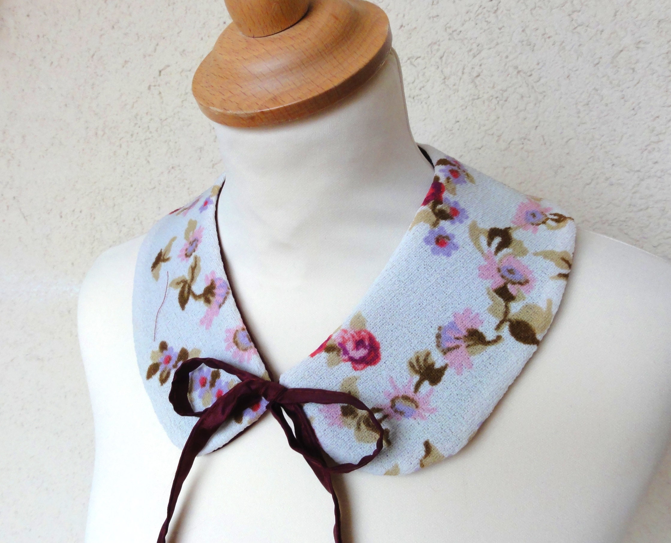 Col avec boucle détachable Col Peter Pan Col Bubi - Etsy France