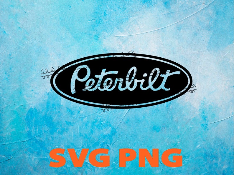 Peterbilt SVG Peterbilt Logo SVG cut file Peterbilt trucks | Etsy