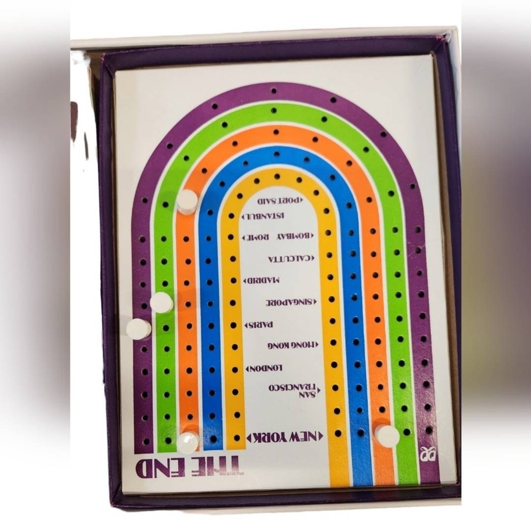 Vintage 1975 Parker Brothers the Magnificent Race Board Game - Etsy