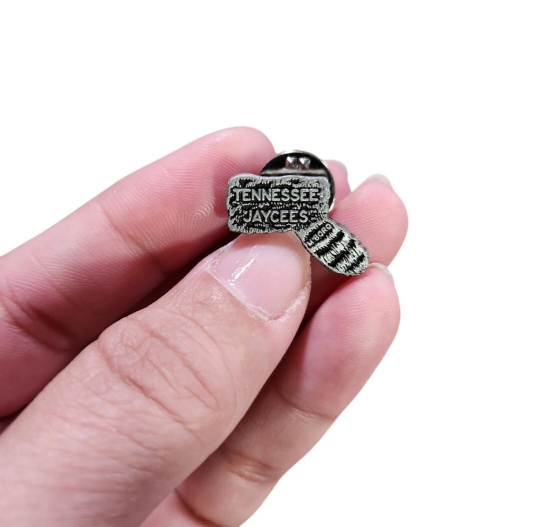 Vintage Fine Pewter Tennessee Jaycees M'boro Pin - Etsy