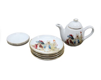 2003 Reutter Porzellan the World of Beatrix Potter Peter Rabbit ...