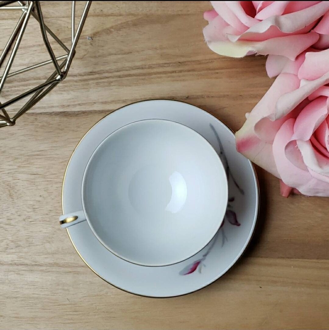 Vintage Sango China Japan Tea Cup & Saucer - Etsy