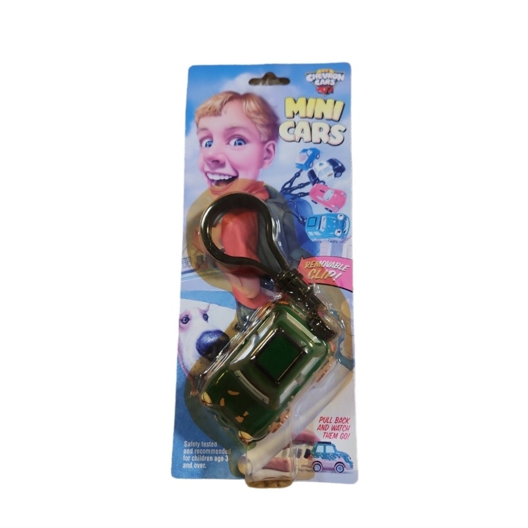 Vintage 2000 Chevron Mini Cars Freddy 4-wheeler Removable Clip Toy - Etsy