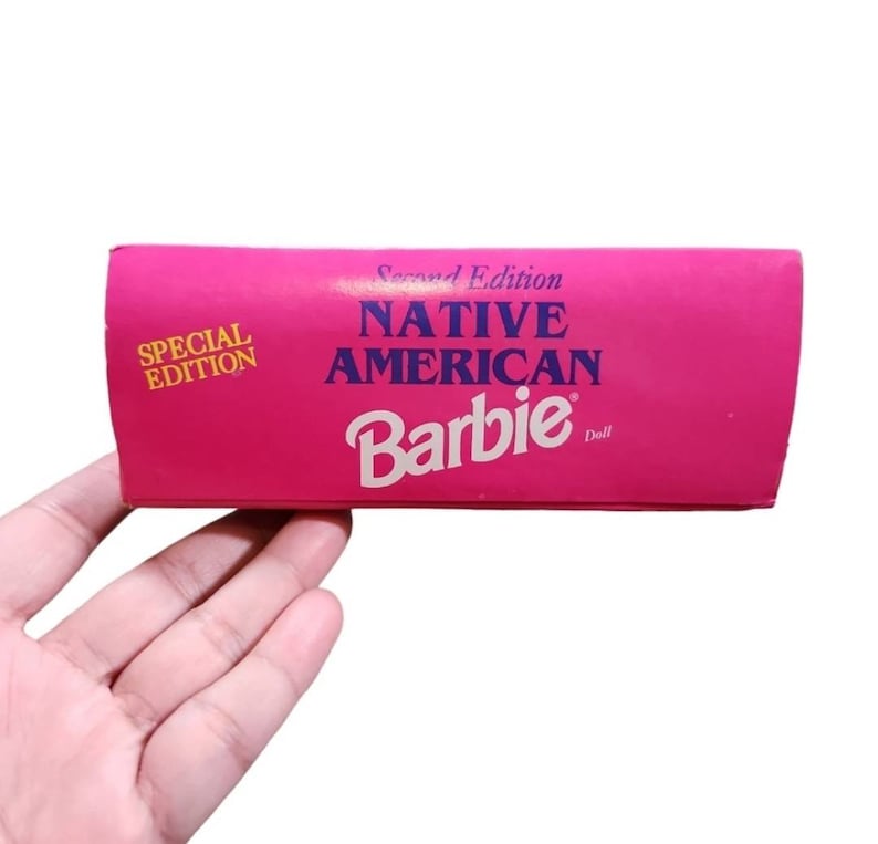 Vintage 1993 Mattel Native American Barbie 2nd Edition #11609 Dolls of ...