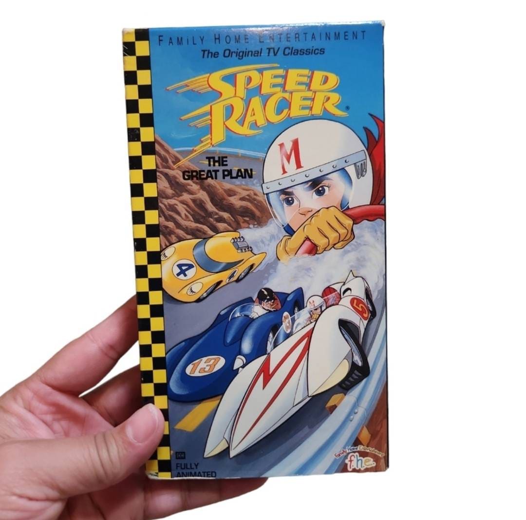 Vintage 1993 Speed Racer the Great Plan VHS - Etsy