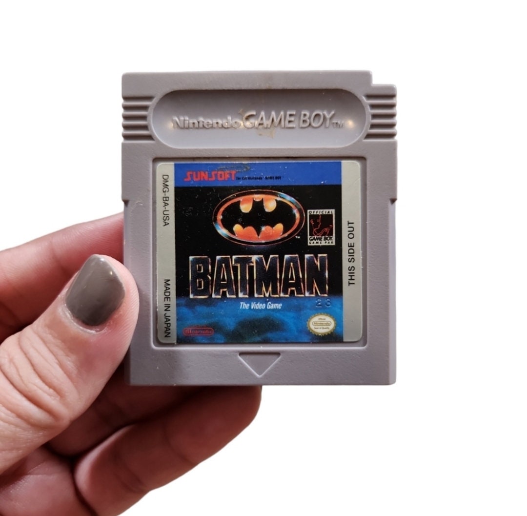 Vintage Nintendo Gameboy Batman the Video Game Original Gameboy With ...