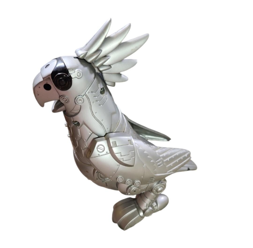 Vintage 2001 Manley Toy Quest Polly the Robot Parrot Tested and Working ...