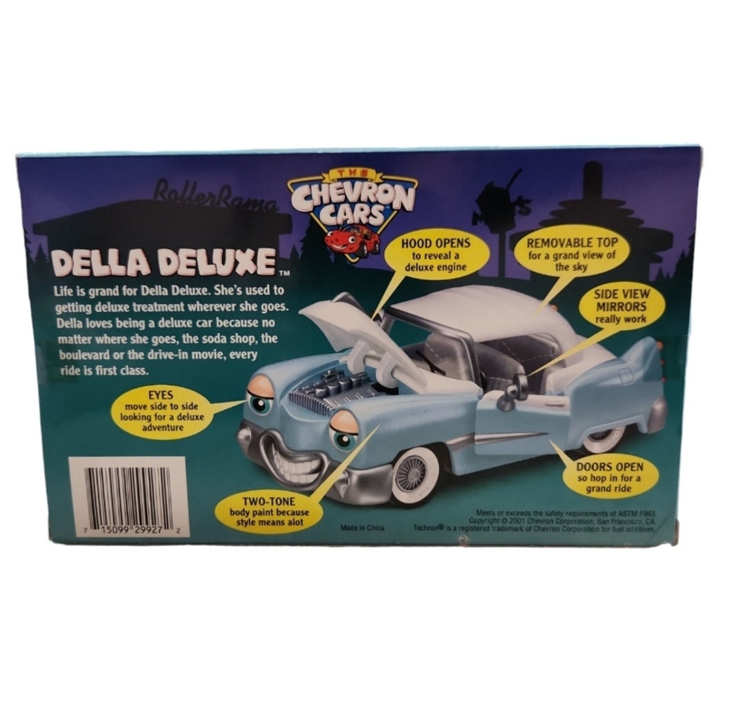 Vintage 2001 the Chevron Cars Della Deluxe Toy - Etsy