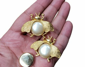 Gold Button Covers | Etsy