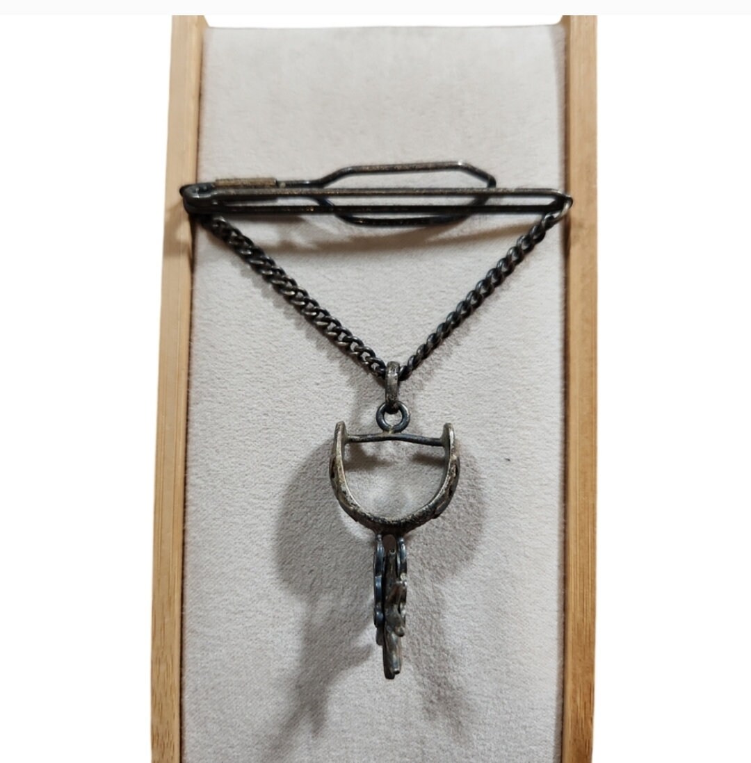 Tarnished Mexico 925 Mechanical Spur Tie Clip 3" - Etsy