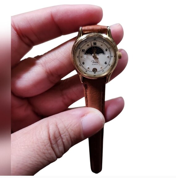 Vintage Timex Quartz Watch 364 T-Cell Movement Japan … - Gem