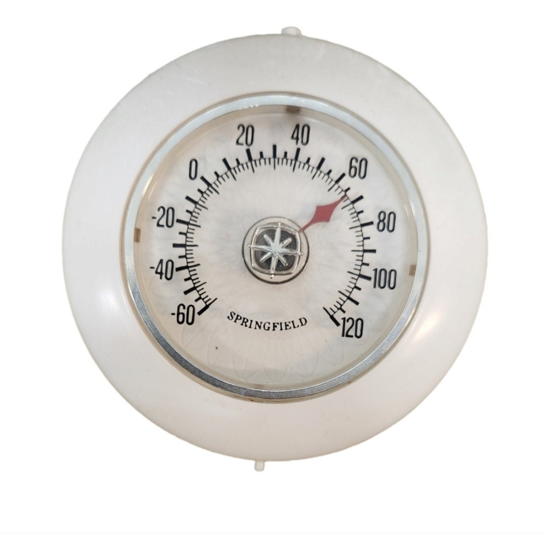 Vintage Springfield Sentinel Thermometer Advertising Made in USA - Etsy