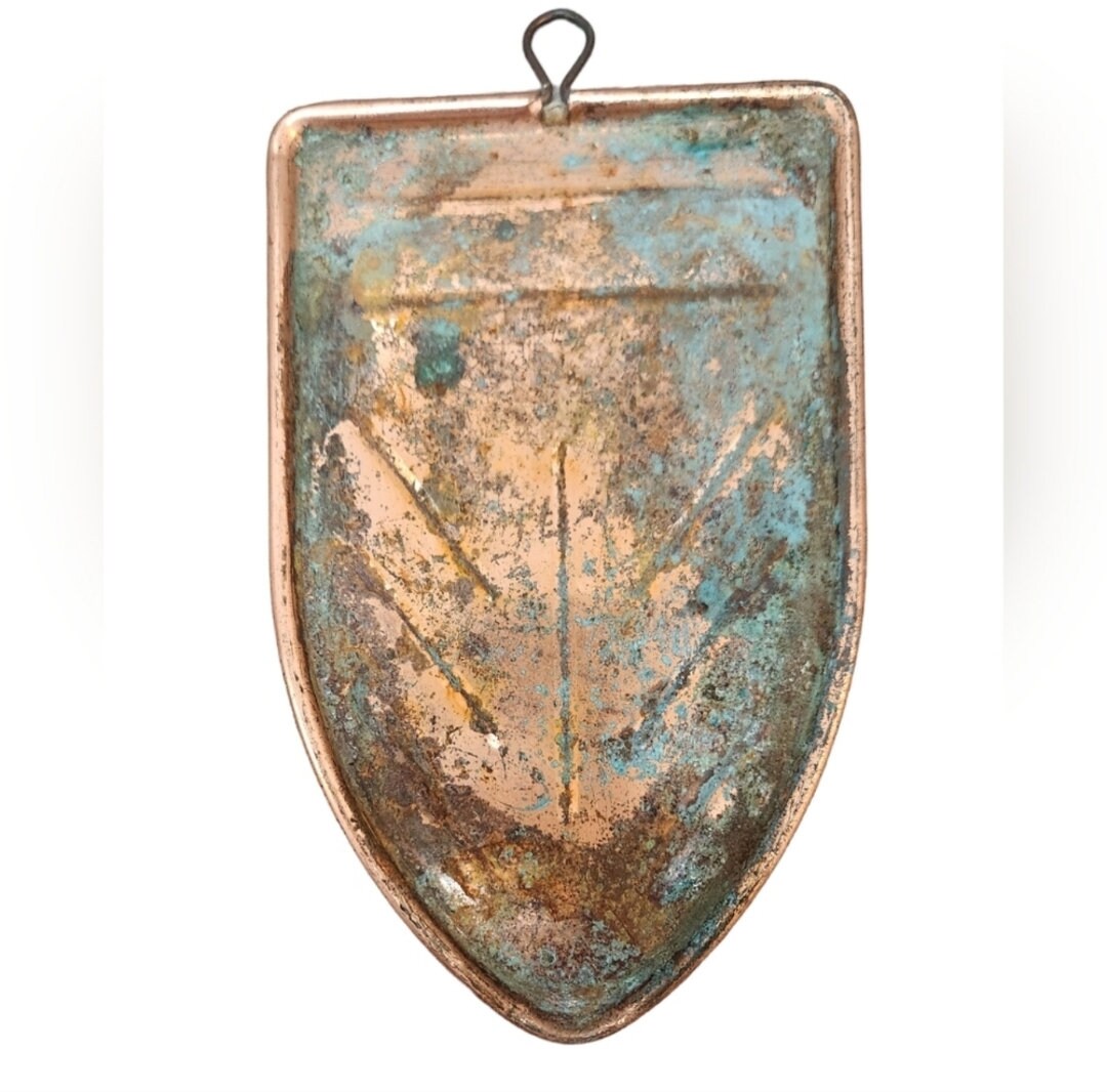 Vintage Mid-century Modern Tarnished Brass Iron Rest 8.5 - Etsy