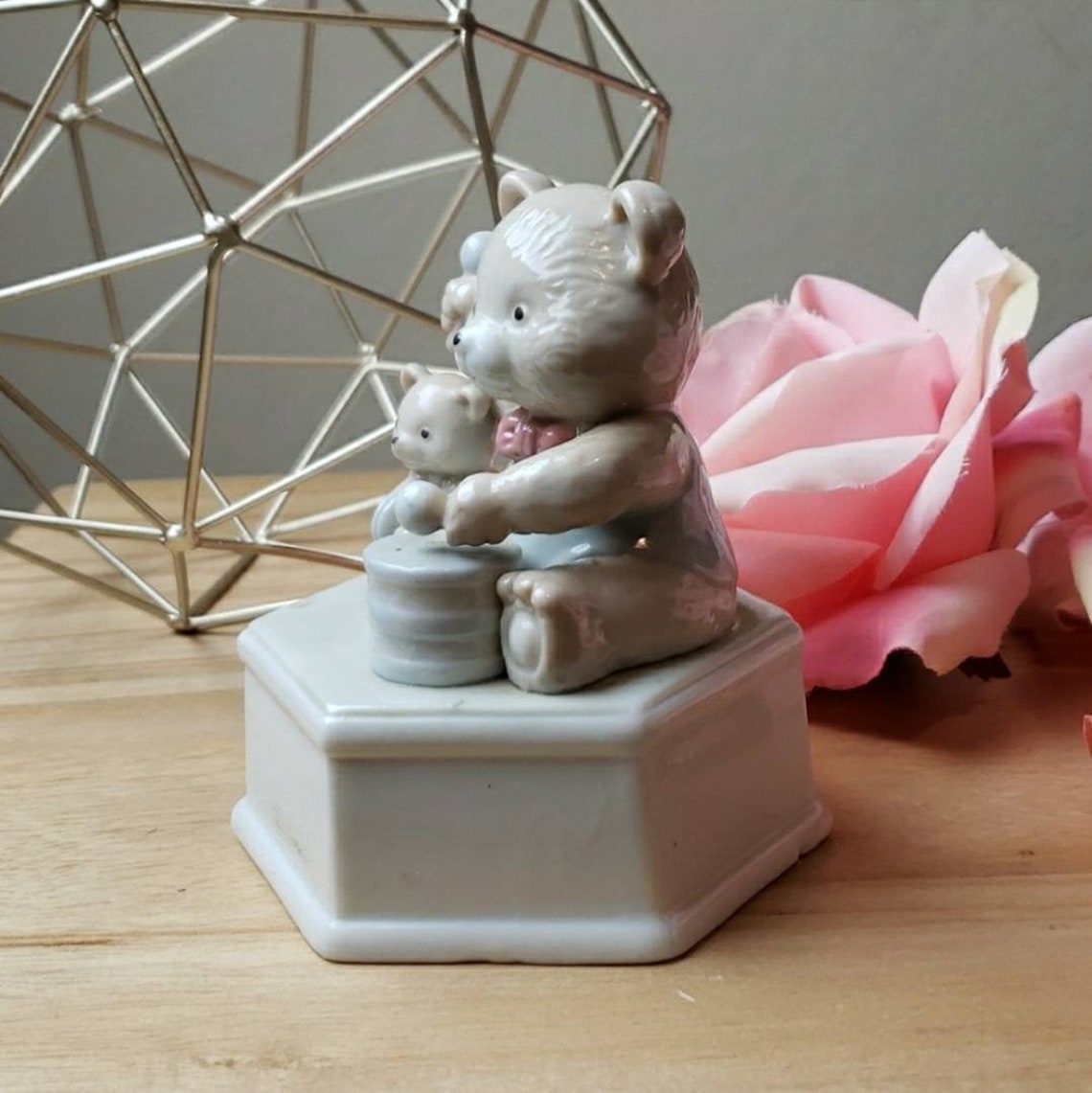 Vintage Bears Music Box - Etsy