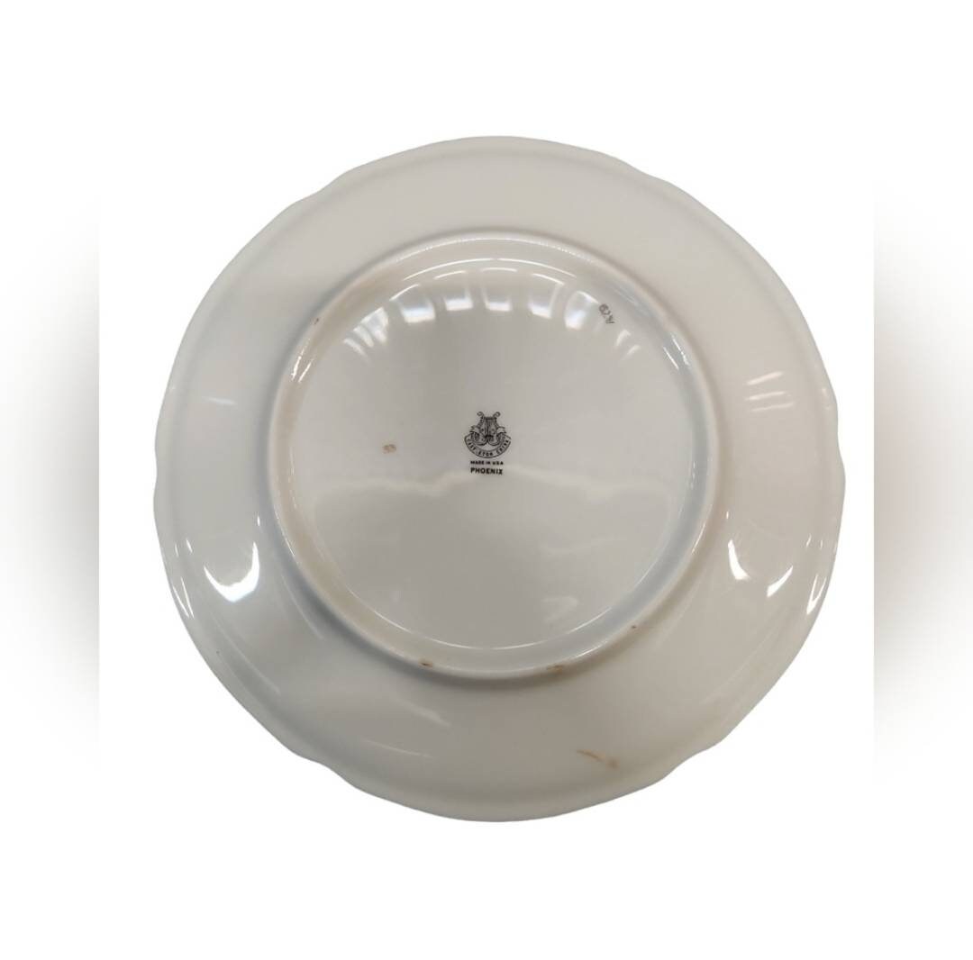 Vintage Castleton China Small Plate Phoenix Pattern Gold Trim USA - Etsy