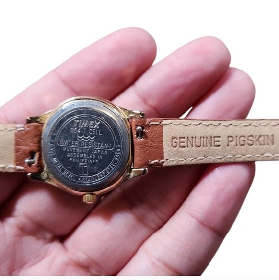Vintage Timex Quartz Watch 364 T-Cell Movement Japan … - Gem