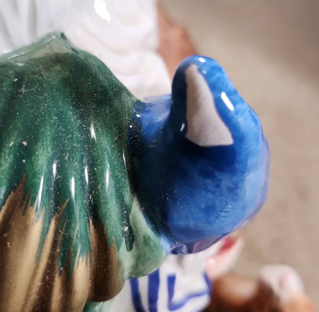 Fitz & Floyd Omnibus Forest Festival Guitar Christmas Santa Cookie Jar ...