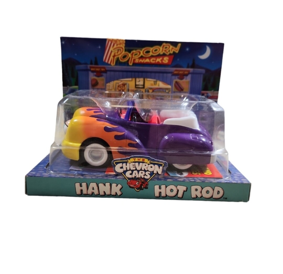 Vintage 2001 the Chevron Cars Hank Hot Rod Toy - Etsy