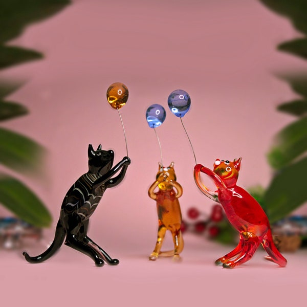 Blown Glass Animals - Etsy